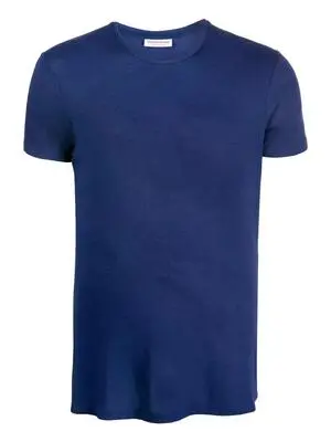 Orlebar Brown Plain Cotton-modal T-shirt - Blue