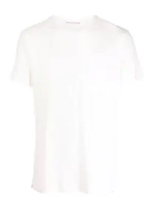 Orlebar Brown Chest-pocket Cotton T-shirt - Pink