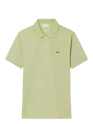 Lacoste Short-sleeve Logo-embroidered Polo Shirt Green