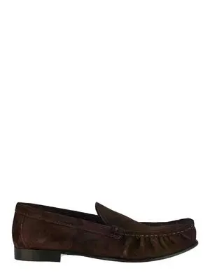 Miu Miu Suede Loafers - Brown