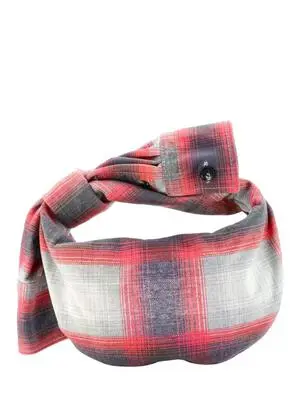 Bottega Veneta Jodie Hobo Shirt Effect Printed Leather Mini Shoulder Bag - Multicolour