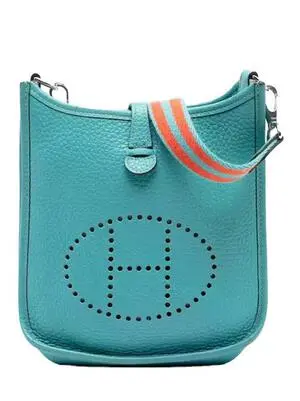 Hermès 2015 Hermès Evelyne Amazone TPM Crossbody Bag Orange
