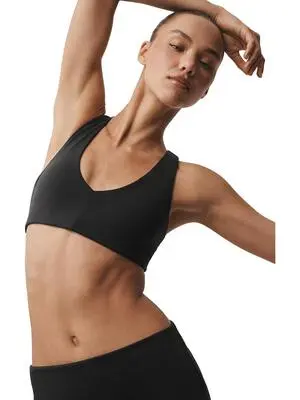 Alo Yoga Softsculpt Base Bra Black