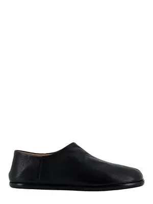 MAISON MARGIELA Tabi Leather Loafers - Black