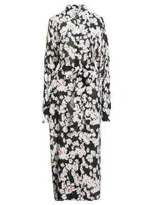 MSGM MSGM Maxi Shirt Dress Viscose White