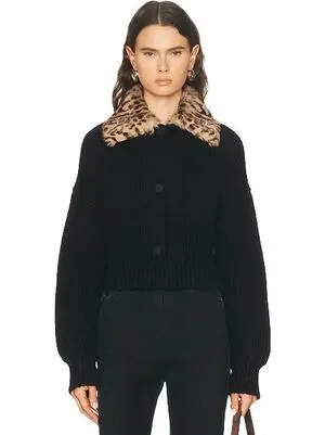 Khaite Pomero Cropped Jacket - Black