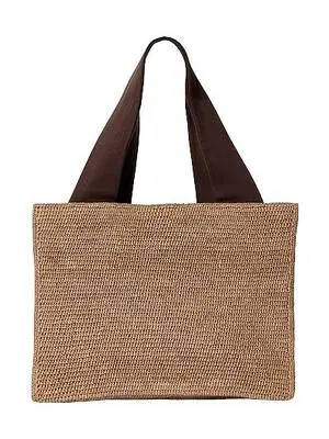 THE ROW Loretta Raffia Tote Bag - The
