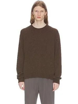 THE ROW Dumbo Top Cashmere Pullover - Brown