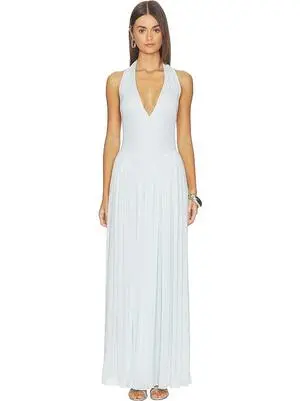 Misha Collection Opelia Jersey Maxi Dress - Skywriting