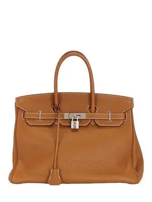 FWRD RENEW Hermes Togo Birkin 35 Handbag - Gold