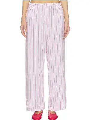 Faithfull The Brand Paloma Pant - Fiori Stripe Palazzo