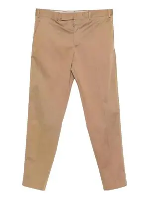 PT TORINO Zip-up Trousers - Neutrals