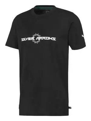 PUMA X Mercedes-amg Petronas Printed T-shirt - Black
