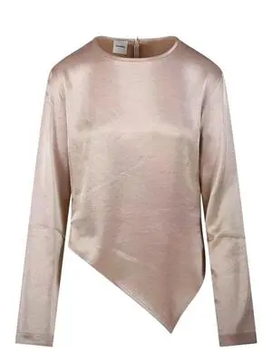 Nanushka Asymmetric Top - Neutrals