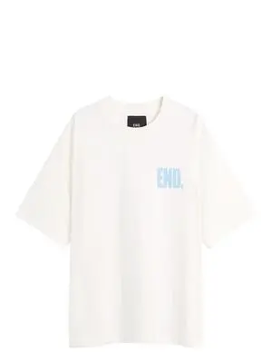 END. Milano Creed T-shirt - Ecru
