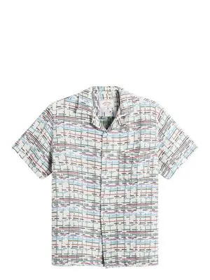 Portuguese Flannel Move Vacation Shirt - Ecru Multi