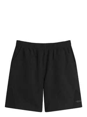 PURPLE MOUNTAIN OBSERVATORY Waffle Shorts - Black