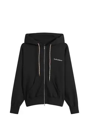 NO PROBLEMO Mini Problemo Zip Hoodie - Black