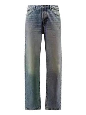 BOSS Straight Leg Jeans Blue