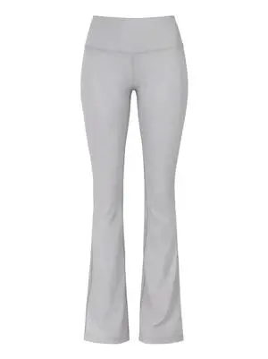 ON/OFF ESSENTIALS Core Flare Leggings Ribbed Texture - Grey