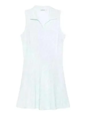 J. Lindeberg Danna Printed Mini Dress - Green