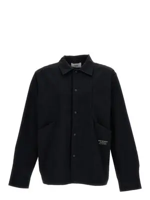 PAS NORMAL STUDIOS Technical Overshirt Off-race - Black