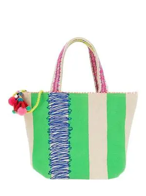 Pero Canvas Handbag - Multicolor