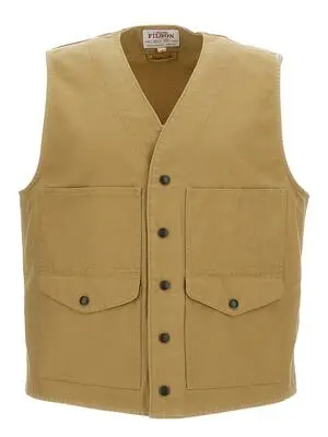 Filson Cotton Sports Vest - Beige