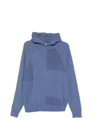 Eric Bompard Kangaroo-pocket Hoodie - Blue