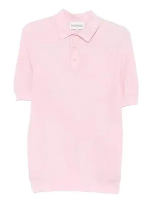 Eric Bompard Piqué-knit Polo Shirt - Pink
