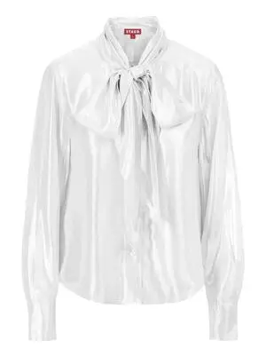 Staud Bow Maryn Top - White
