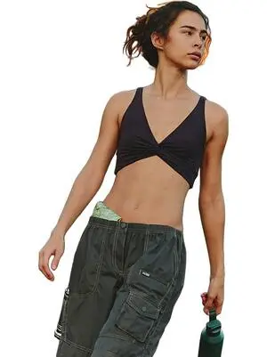 Free People Never Better Reversible Twist Crop Mars