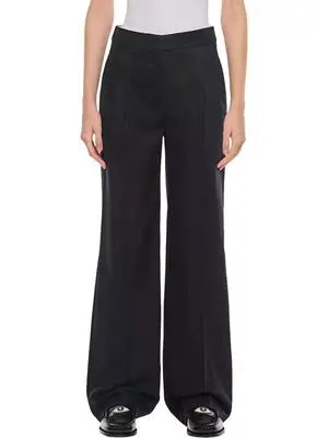 Loulou De Saison Pleated Wool Trousers - Black