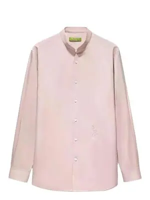 Shanghai Tang Horse-embroidered Shirt - Pink