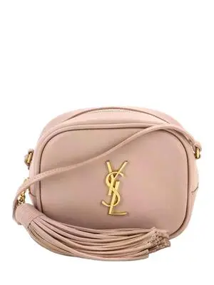 Saint Laurent Classic Monogram Blogger Small Crossbody Bag - Neutrals