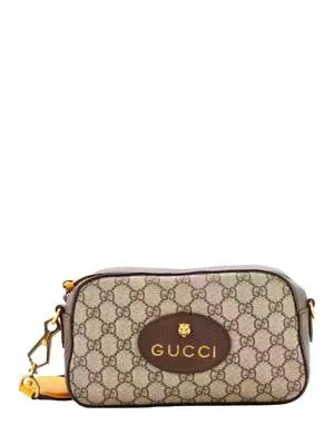 Gucci Neo Vintage Camera Messenger Bag Gg Coated Canvas - Brown