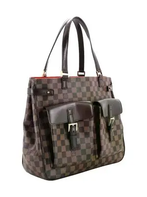 LOUIS VUITTON Uzes Handbag Damier Tote Bag - Brown