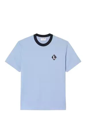 Lacoste Round-neck Logo T-shirt - Blue