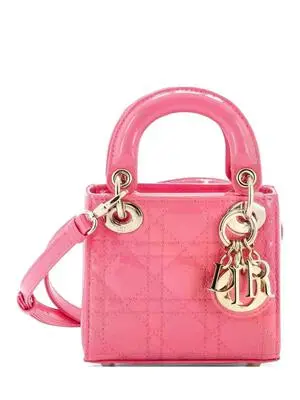 Dior Lady Micro Crossbody Bag - Pink