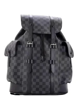 LOUIS VUITTON Christopher Damier Graphite PM Backpack