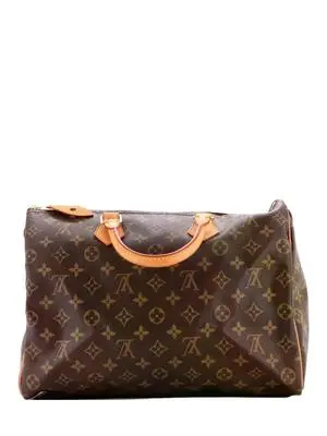 LOUIS VUITTON Speedy Handbag Monogram Canvas 35 - Brown