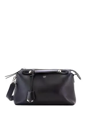 Fendi By The Way Calfskin Medium Satchel - Black