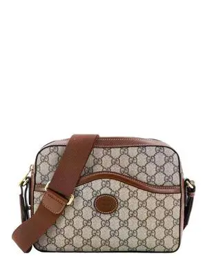GUCCI Interlocking G Patch Messenger Bag