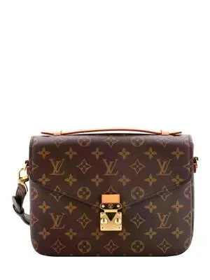 LOUIS VUITTON Pochette Metis Monogram Canvas - Brown