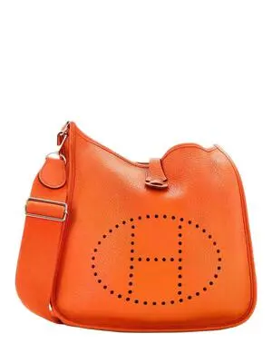 Hermès Evelyne Gen Iii Clemence Pm - Orange