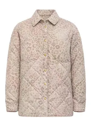 TWINSET Animal-print Bomber Jacket - Neutrals