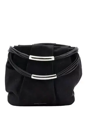 Saint Laurent Pochon Top Handle Mini Satchel - Black