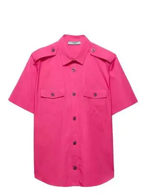 Prada Cotton Poplin Shirt - Pink