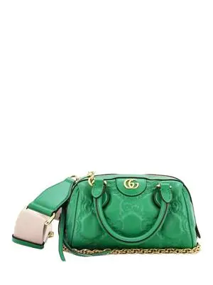 Gucci Ophidia Convertible Boston Top Handle Mini Crossbody Bag - Green