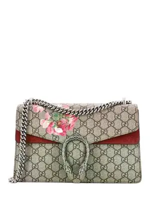 Gucci Dionysus Blooms Print Gg Coated Canvas Small Shoulder Bag - Brown